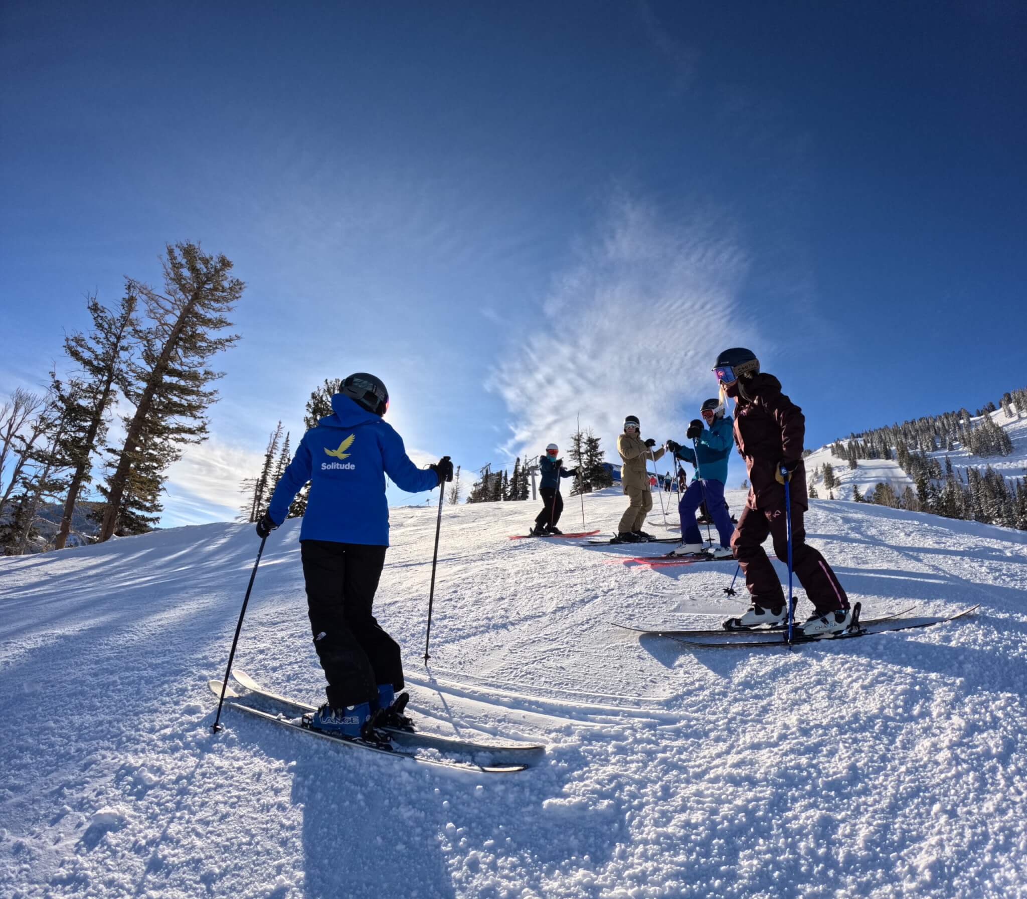 Group ski Lessons for Women